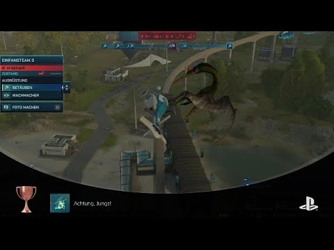 Jurassic World Evolution 3 -  Destroy a Helicopter trophy