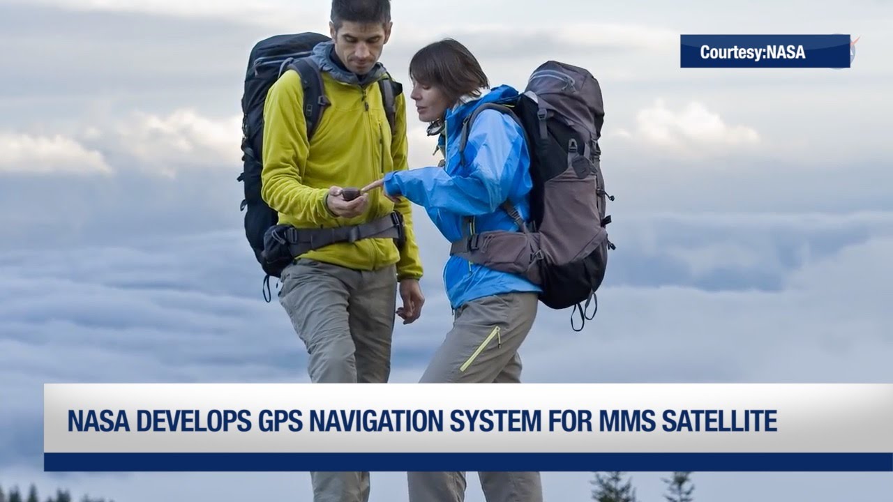 NASA develops GPS navigation system for MMS satellite - YouTube