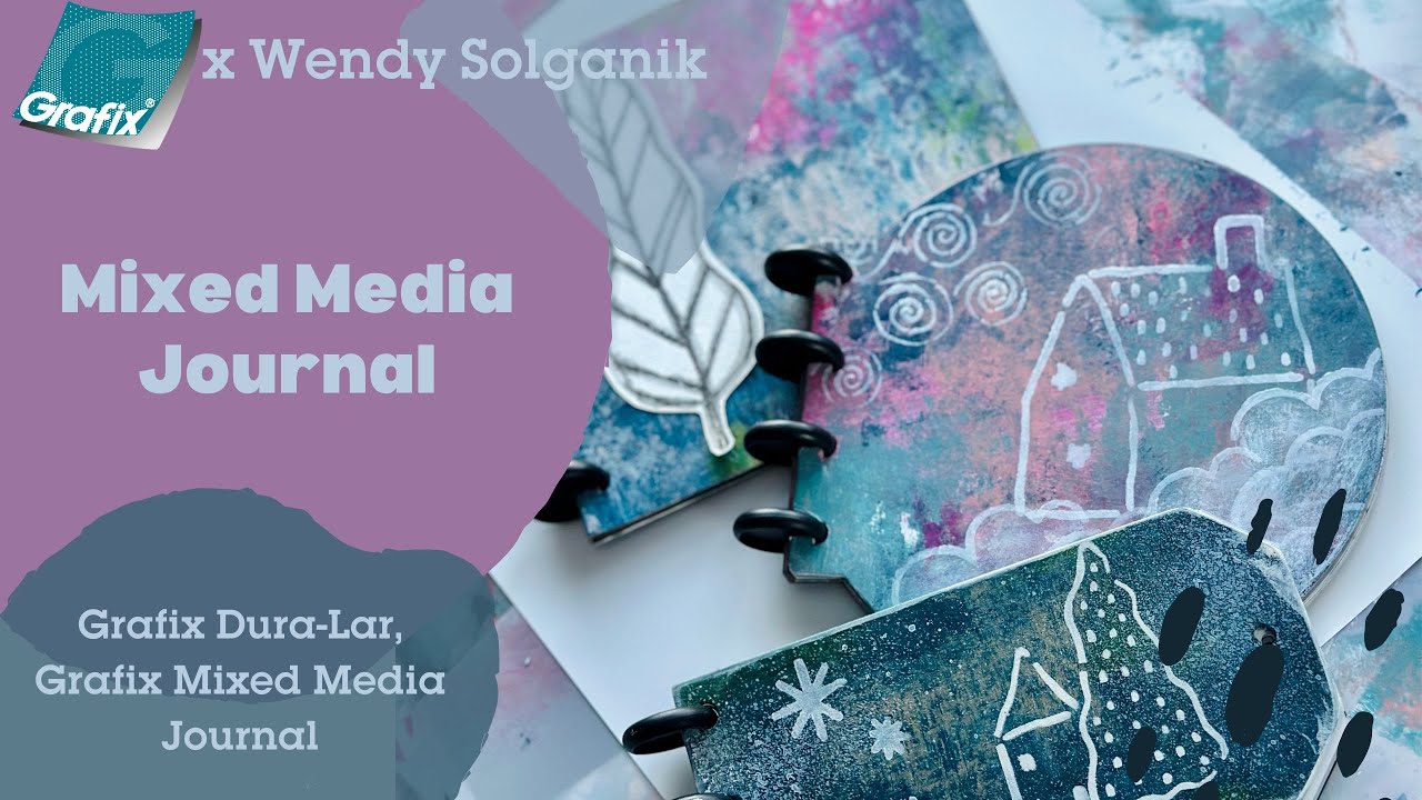 Mixed Media Journal Cut Out! - YouTube