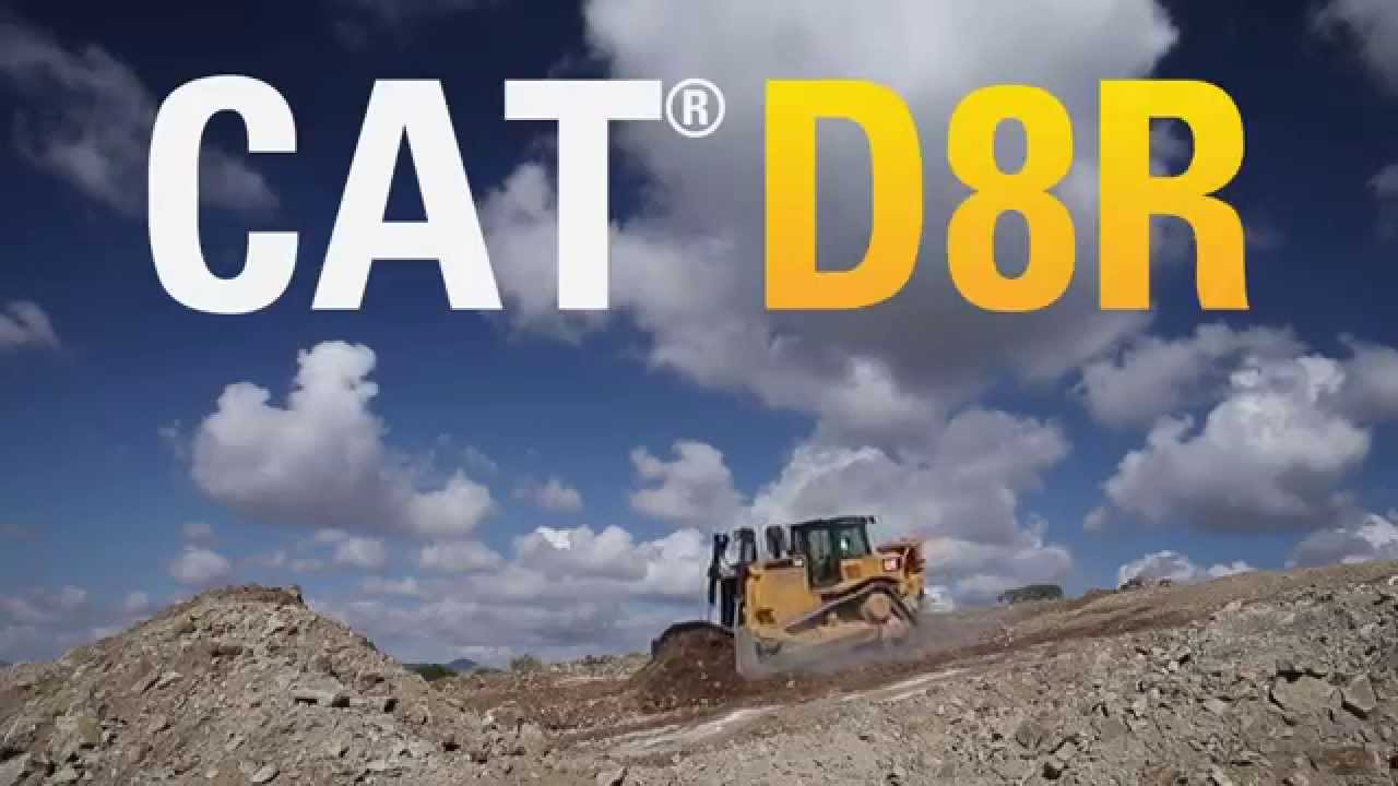 Cat® D8R Dozer -- Tough on the Job, Easier on the Operator - YouTube