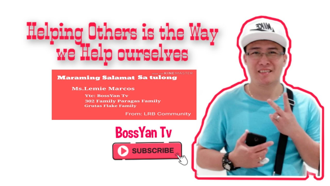 Helping Others is the Way we Help Ourselves LRB Community - YouTube