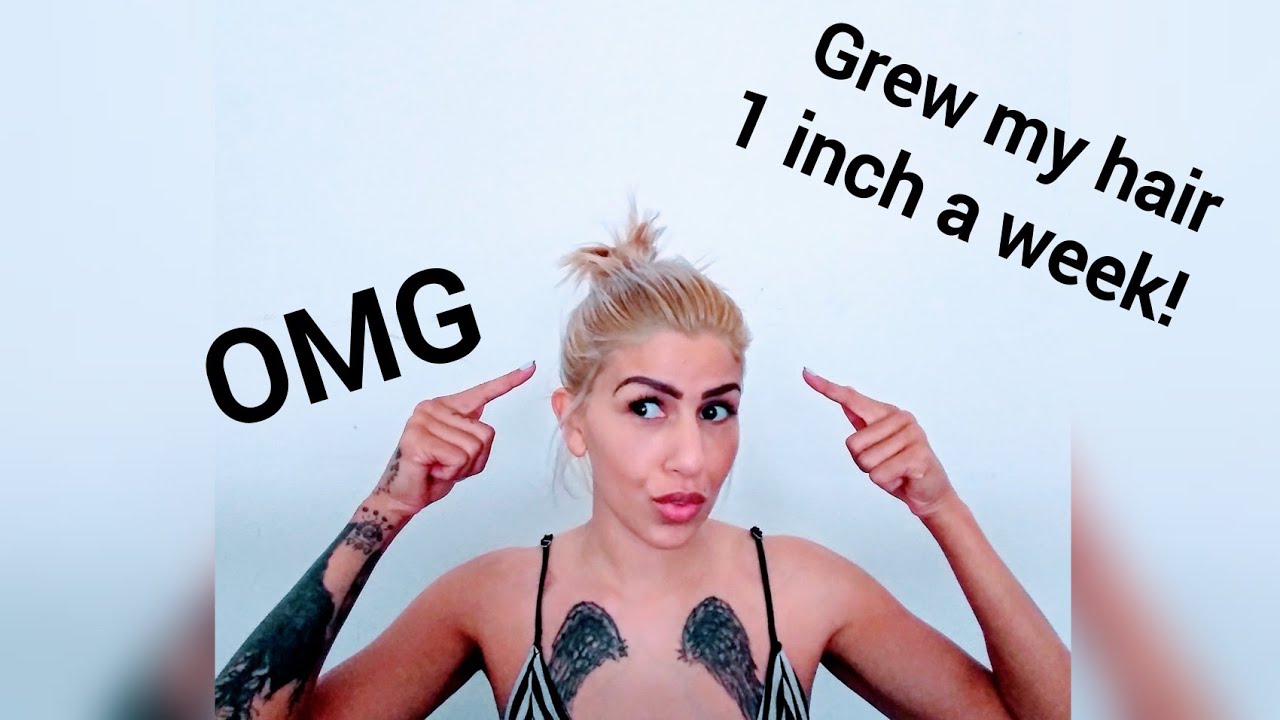 GREW HAIR W/ THE POWER OF MY MIND! 4 Steps (no clickbait) -Josie MacRae - YouTube