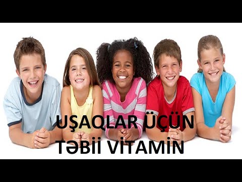 Uşaqlar üçün Təbii Vitaminin Hazırlama Qaydası