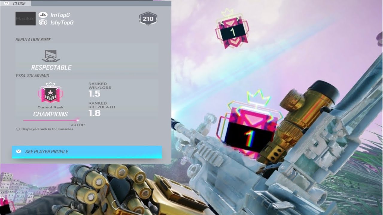 HOW A 1.8KD CHAMPION PLAYS RANKED - RAINBOW SIX SIEGE - YouTube