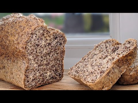 2 bileşenli ekmek: un veya glütensiz! Hızlı tarifi