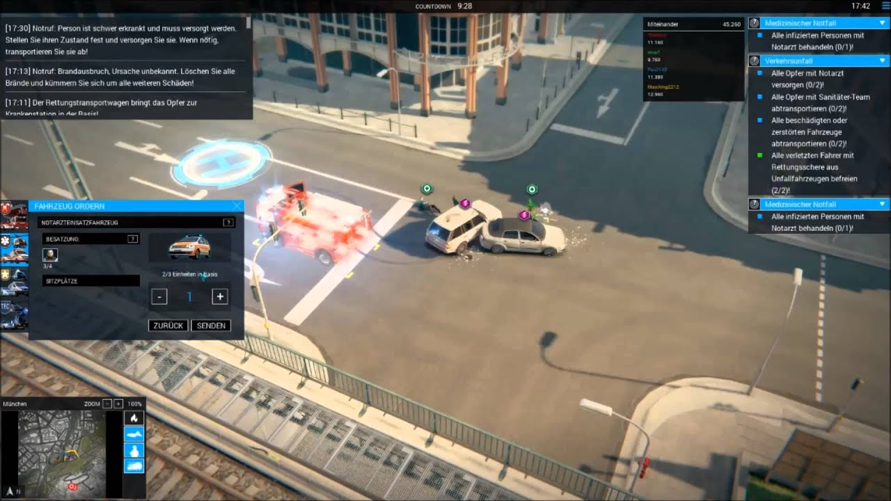 EMERGENCY 5 #6 - München Teil 1 «» Let's Play EMERGENCY 5 | HD Gameplay ...