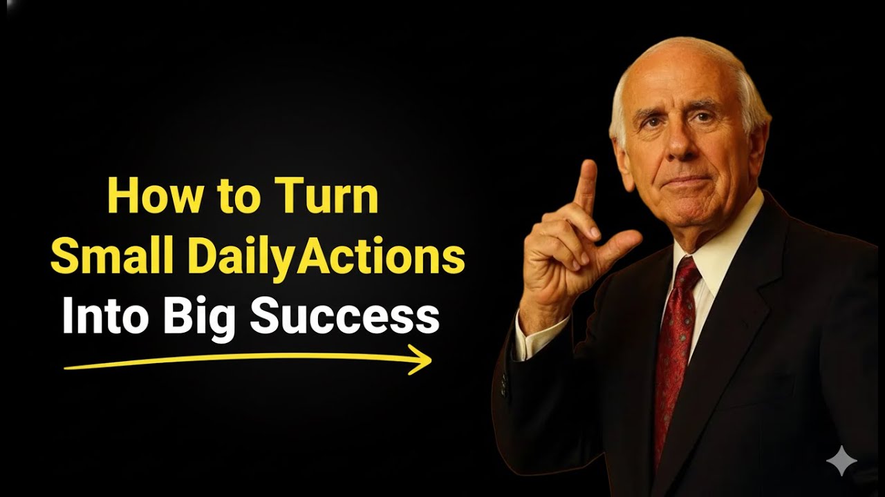How to Turn Small Daily Actions Into Big Success – Jim Rohn’s Secrets ...