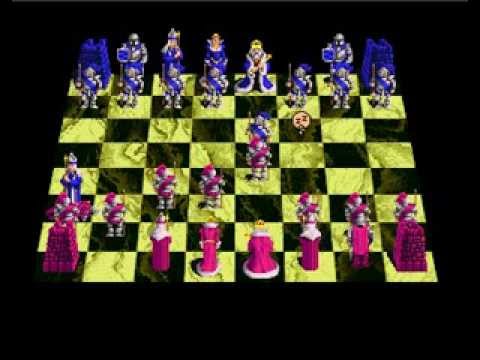 battle chess for Amiga CD32 - YouTube