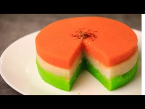 Independence day Special Tri Colour Sweet Cake 🍰||Rava Cake Recipe🤤||🍰🍰 ...