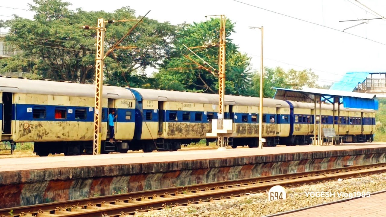 रायपुर कोरबा मेमू लोकल ट्रेन ||raipur korba memu local special train ...