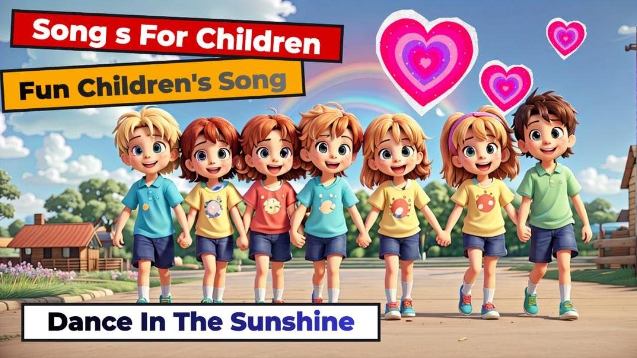 Children Song with Lyrics in English/Fun Children's Song,Dance in the ...