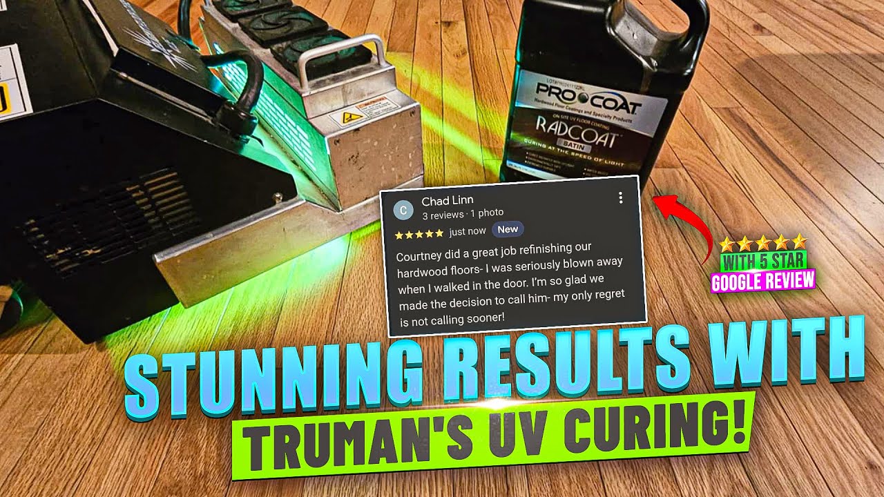 Client couldn't believe the Results after Truman's Screen, Recoat & UV ...