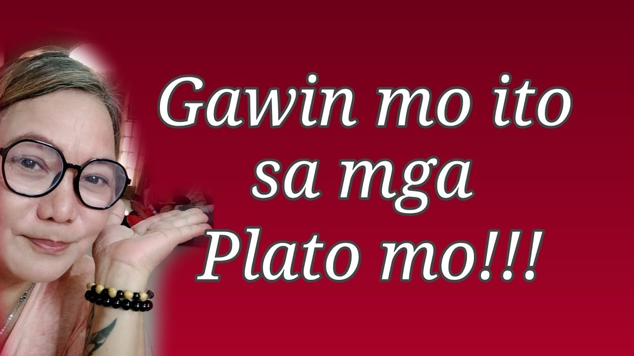 Gawin Mo Ito sa Mga Plato Mo!!! - YouTube