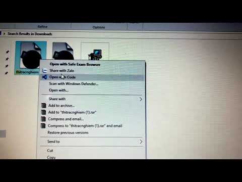 Hướng dẫn fix lỗi khi mở file trên SEB( Safe Exam Brower) - YouTube