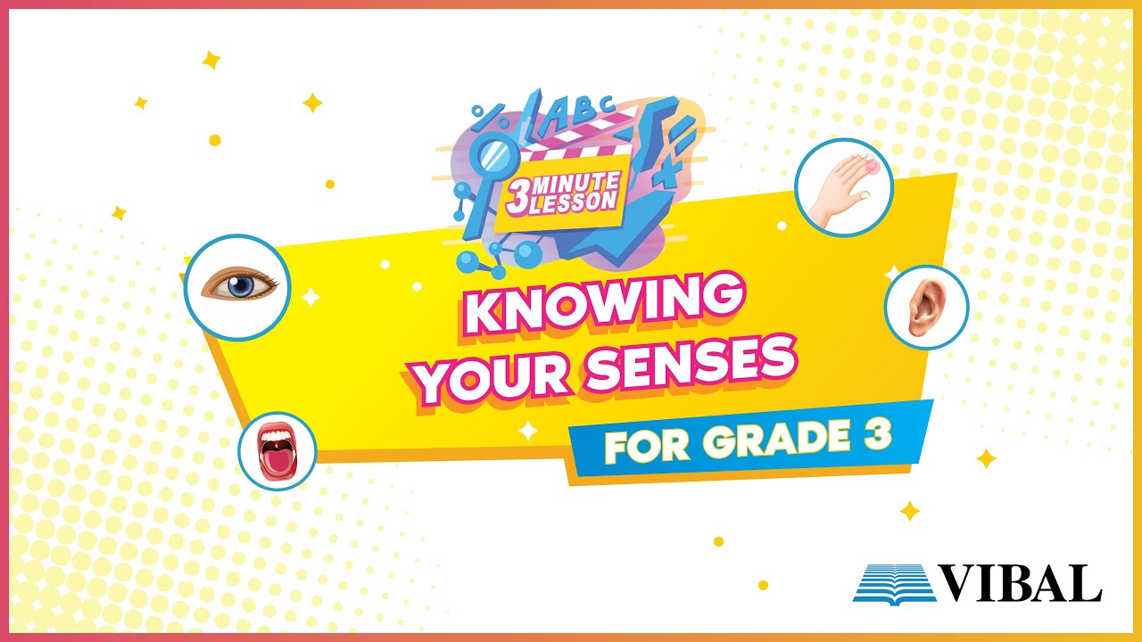 [3-MINUTE LESSON] Science: Knowing Your Senses (Grade 3) - YouTube