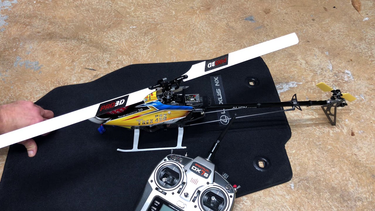 Align 450 3D Flybarless - YouTube