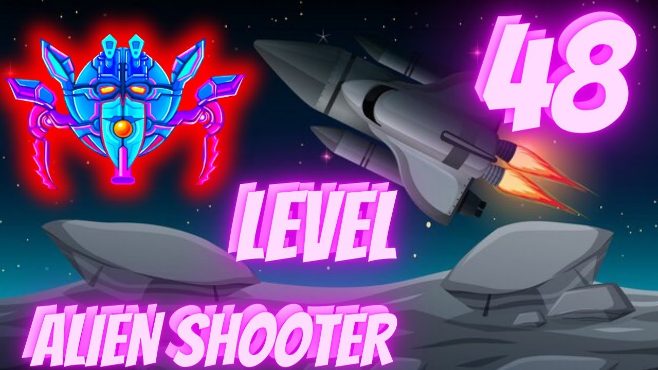 alien shooter level 48 medium | galaxy attack space shooting | шутер с ...
