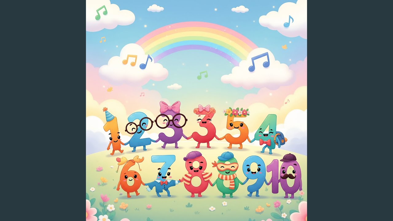 Numbers and Friends Song - YouTube