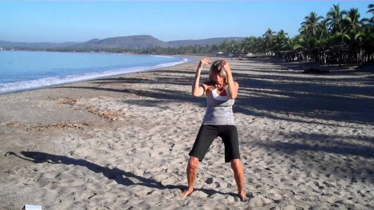 Brenda Dempsey Qi Gong Trembling Horse - YouTube