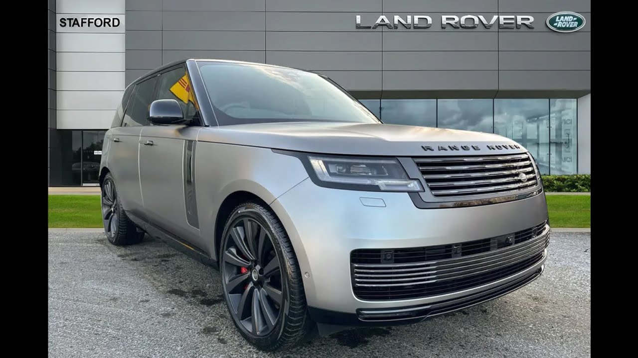 Brand New Land Rover Range Rover 4.4 P615 V8 SV Auto 4WD Euro 6 in Flux ...