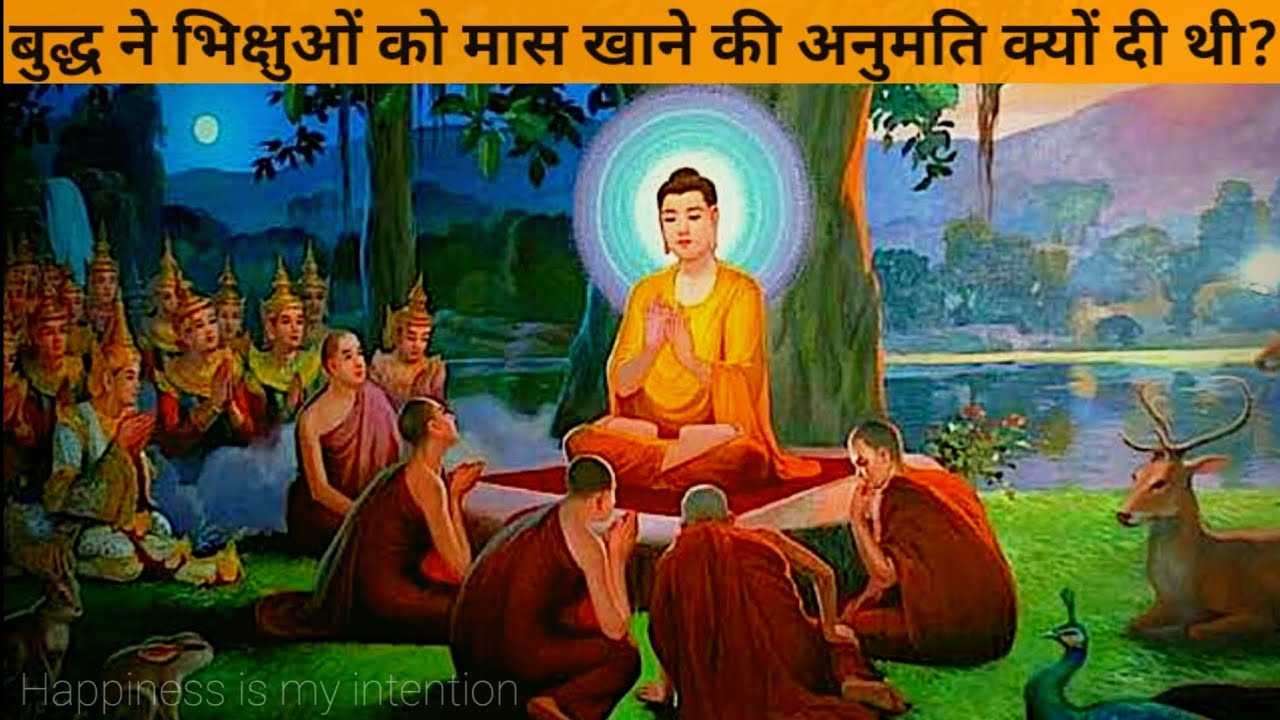 बौद्ध भिक्षु मास क्यूँ खाते हैं? Why do buddhist monks eat meat ? in ...
