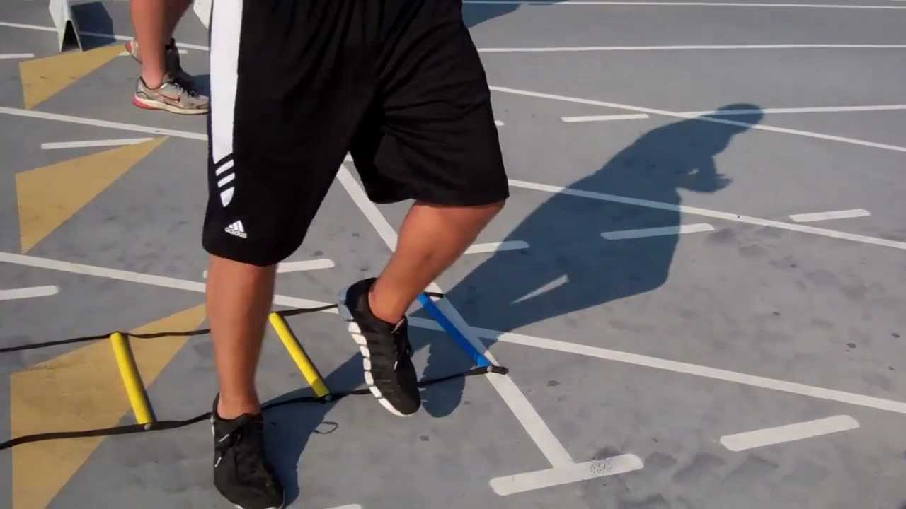 Hickory Ridge & J West- lateral change of direction drills - YouTube