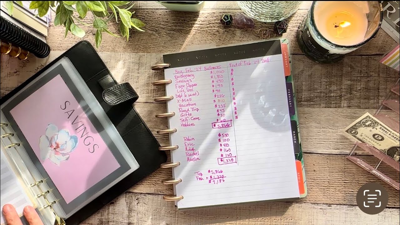 Happy Mail, Etsy Sale Shout-Outs & Feb Savings Breakdown! - YouTube