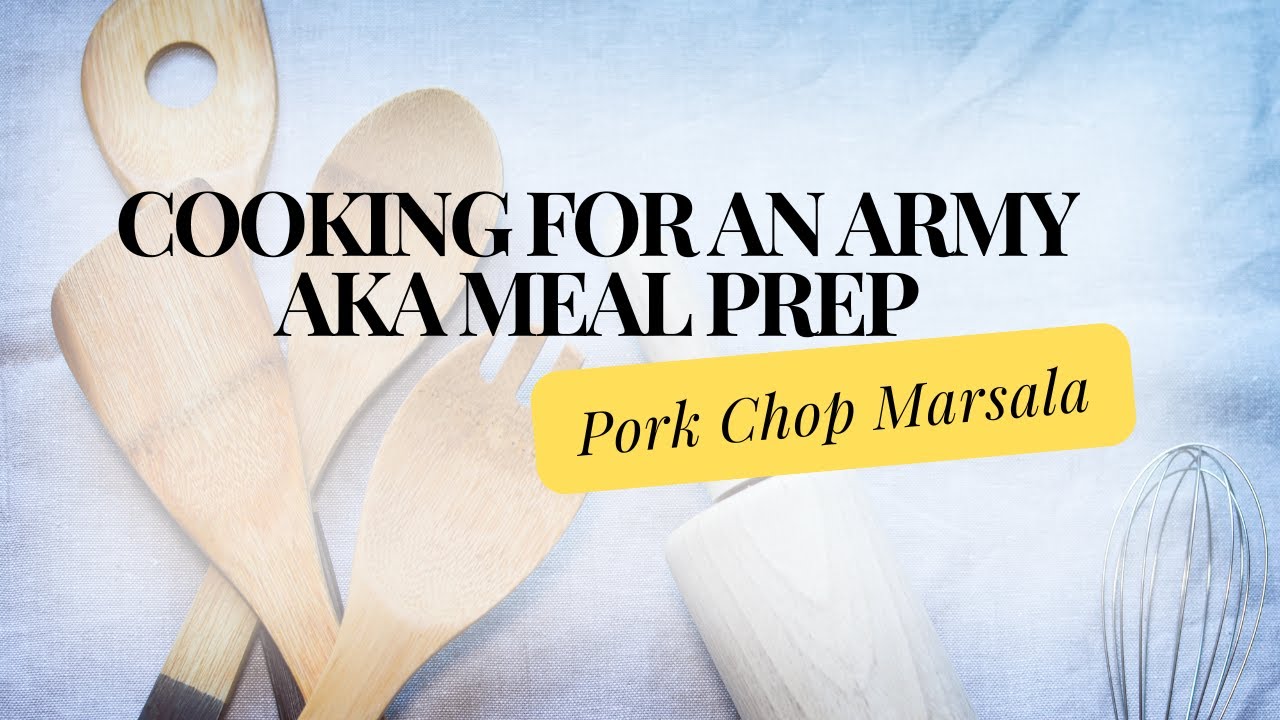Cooking w/ Rambo - Pork Chop Marsala - YouTube