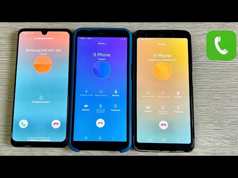 incoming Conference Call Samsung GALAXY A7(2018) J6+ A31(2021) - YouTube