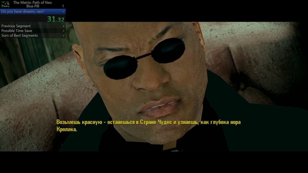 The Matrix: Path of Neo Blue Pill (Speedrun ) :) - YouTube
