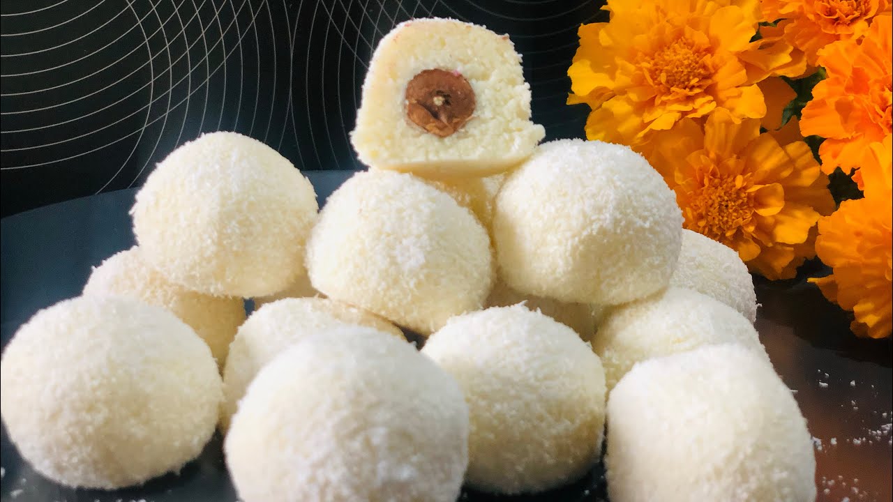 Rafaelo Kuglice | Homemade Raffaello Balls | Easy and Quick - YouTube