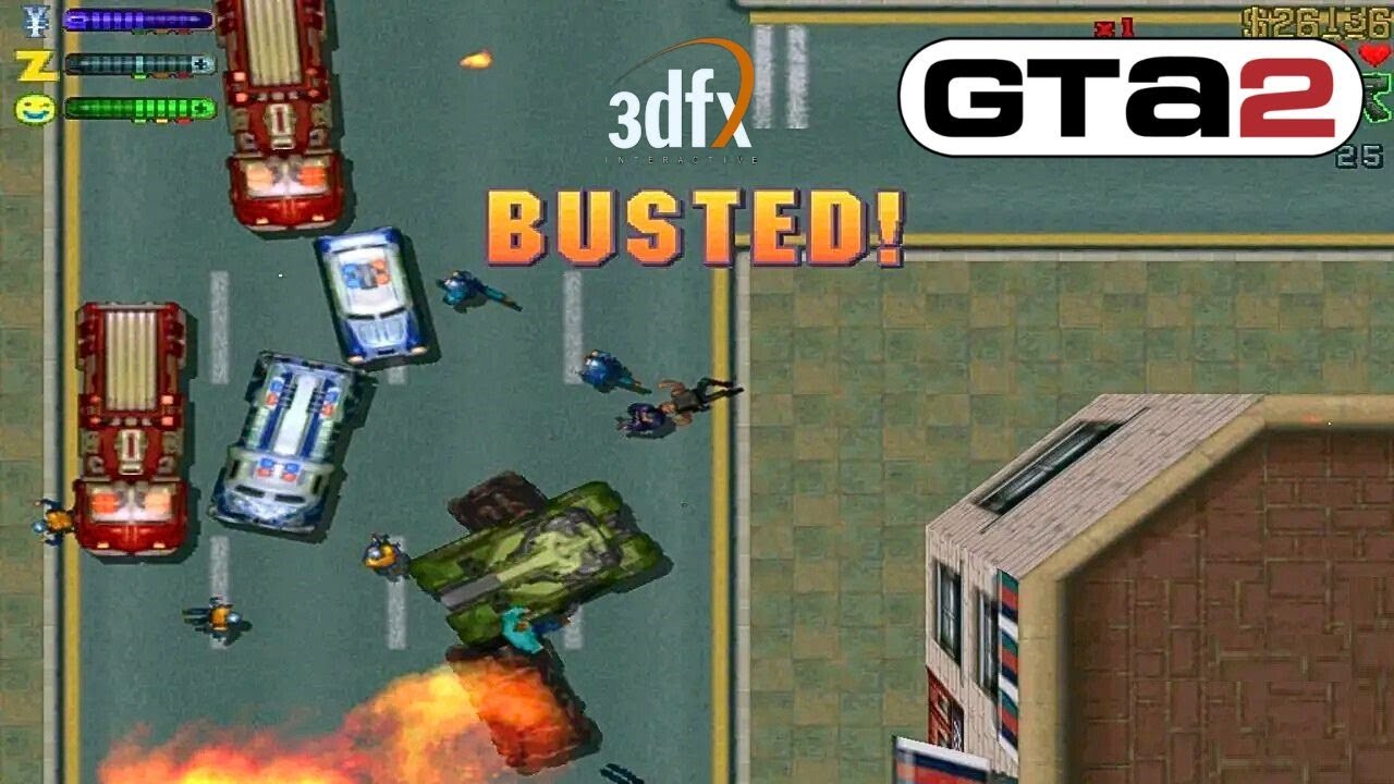 3dfx Voodoo Banshee - GTA 2 (October 1999) - YouTube