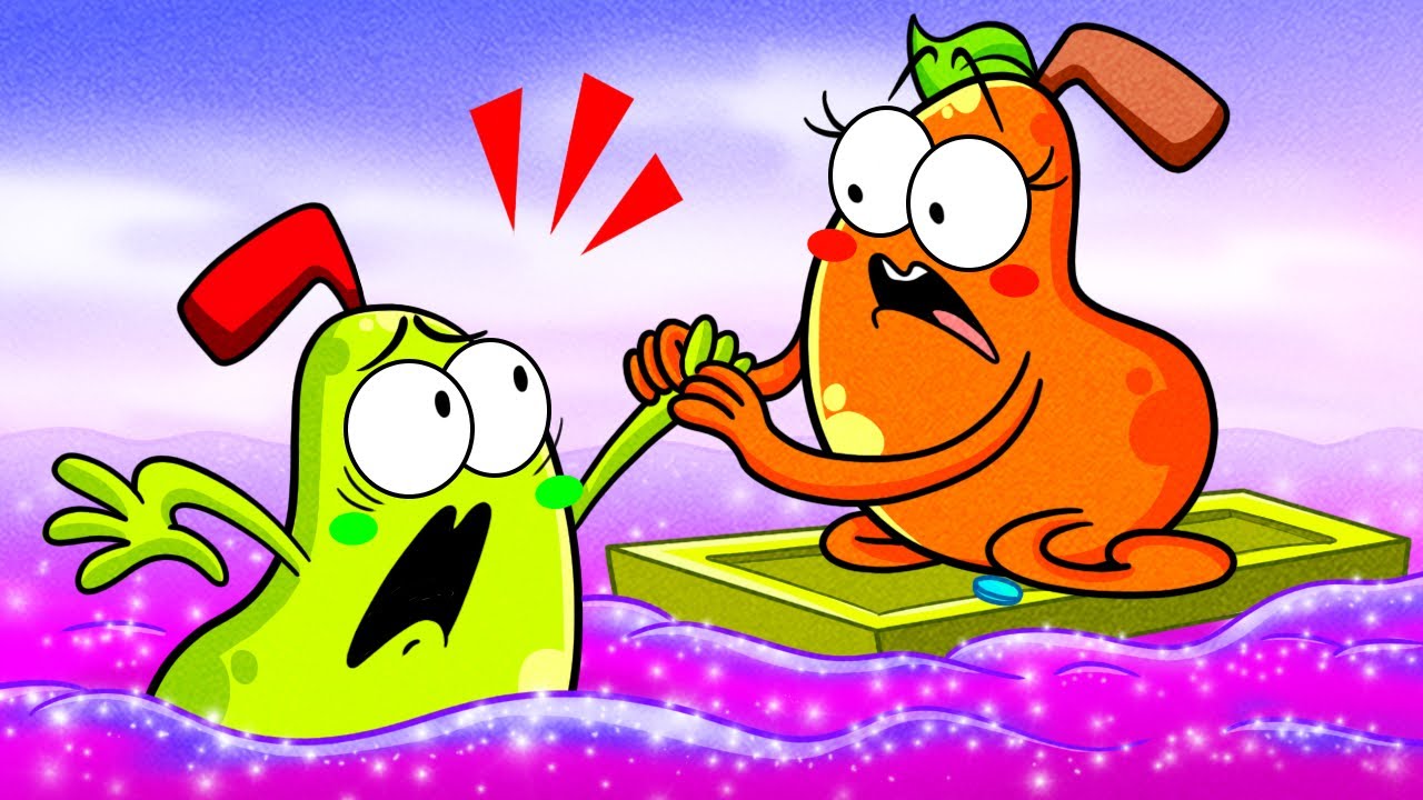 OH NO! Fall In Slime For 24 HOURS! Clumsy Situations, Embarrassing ...