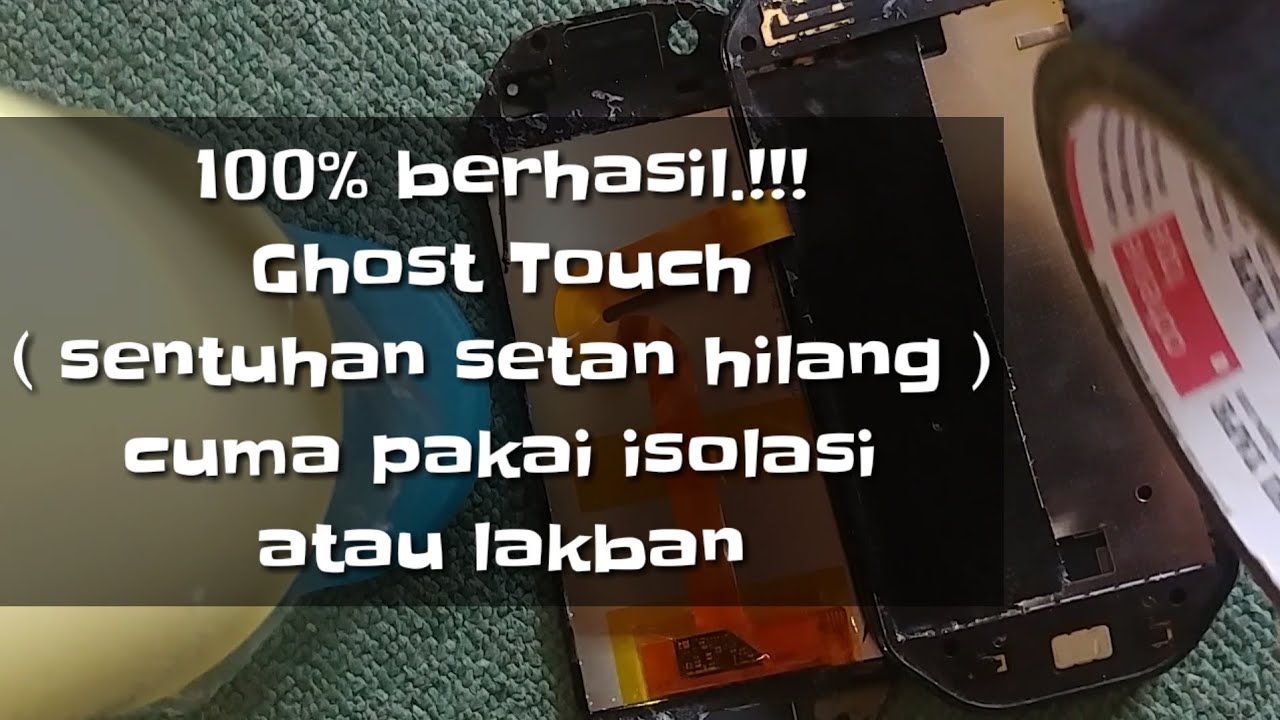 cara mengusir tangan setan "Ghost Touch" di HP RATEL CELL - YouTube
