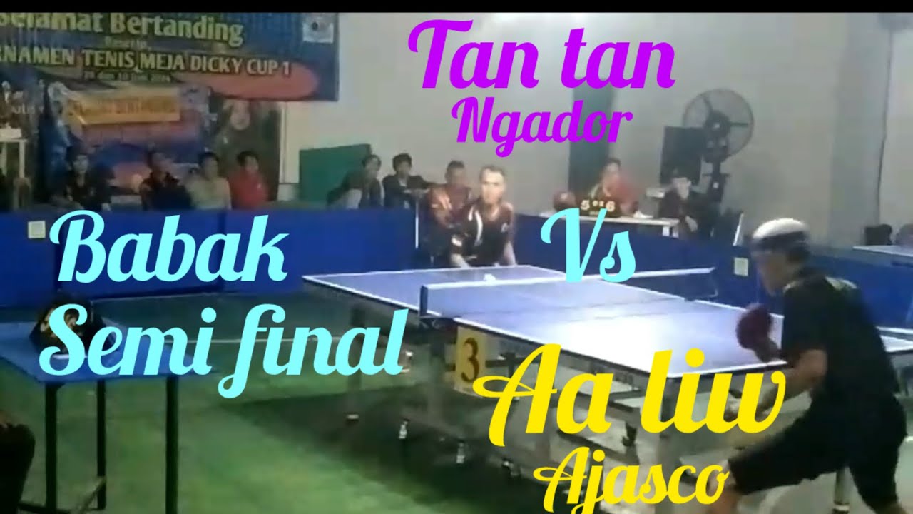 SEMI FINAL PERTAMA DI TURNAMENT DICKY CUP 1 th 2024 - YouTube