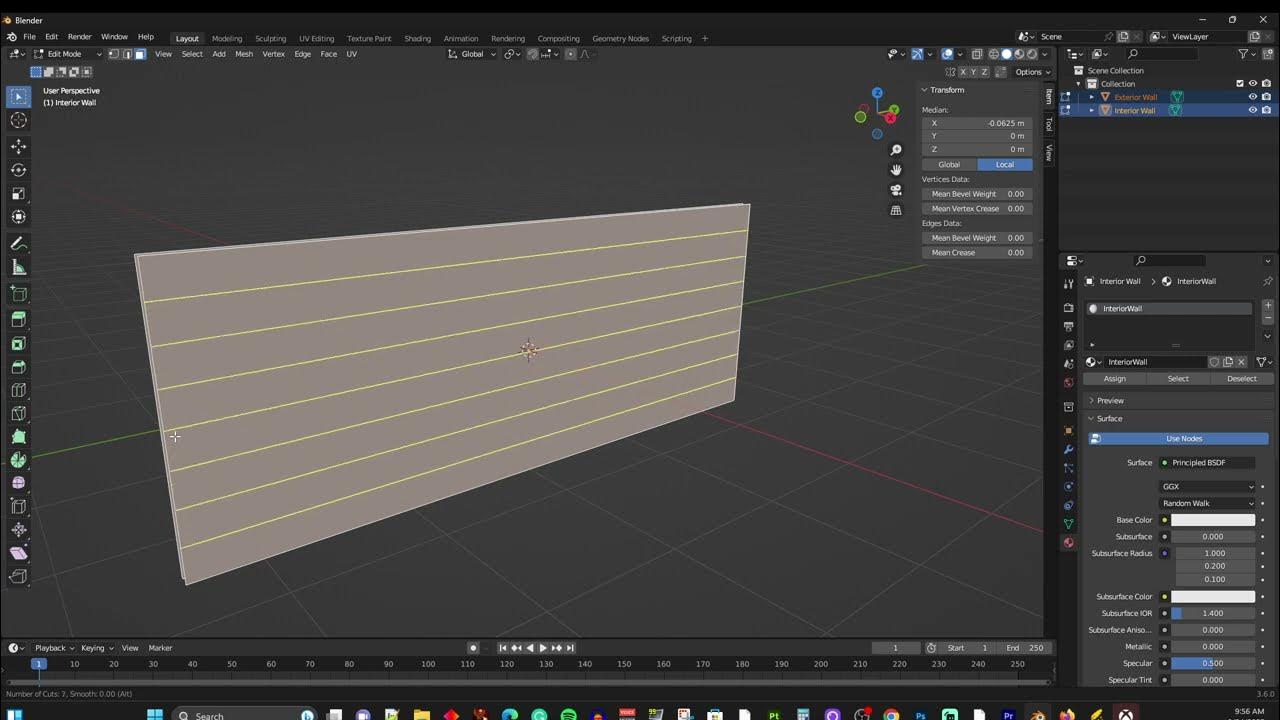 Simple Tutorial to build a plank wall for Second Life using Blender and Substance Painter. - YouTube