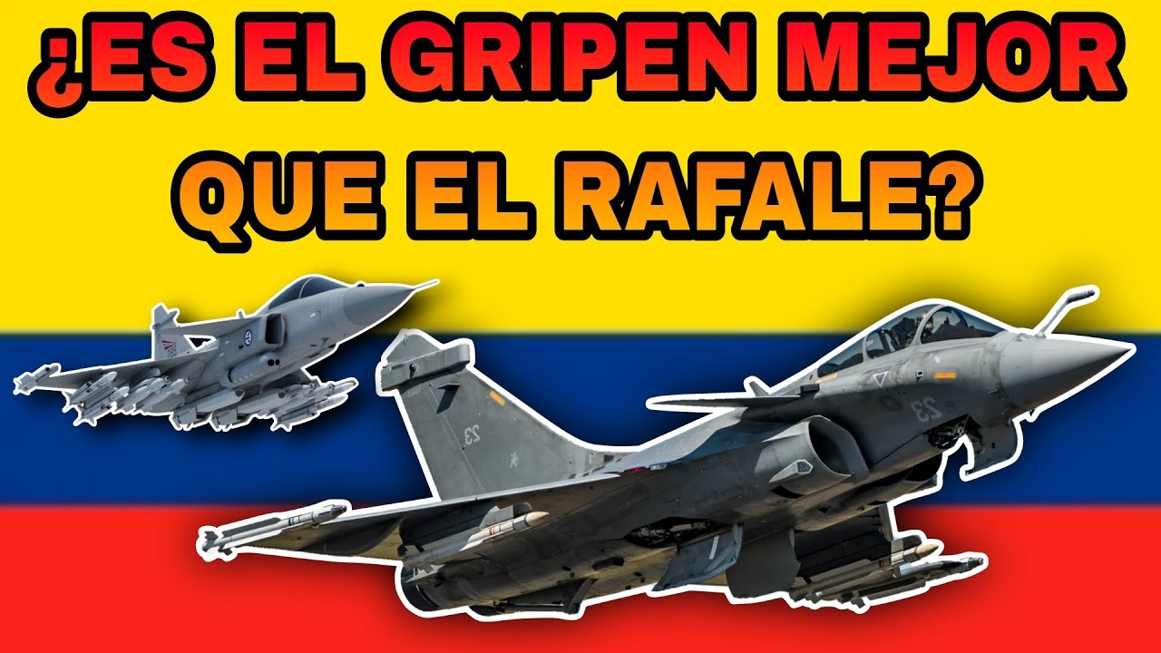 ¿ES EL GRIPEN NG MEJOR QUE EL RAFALE PARA COLOMBIA? - ¿CUÁL ES MEJOR ...
