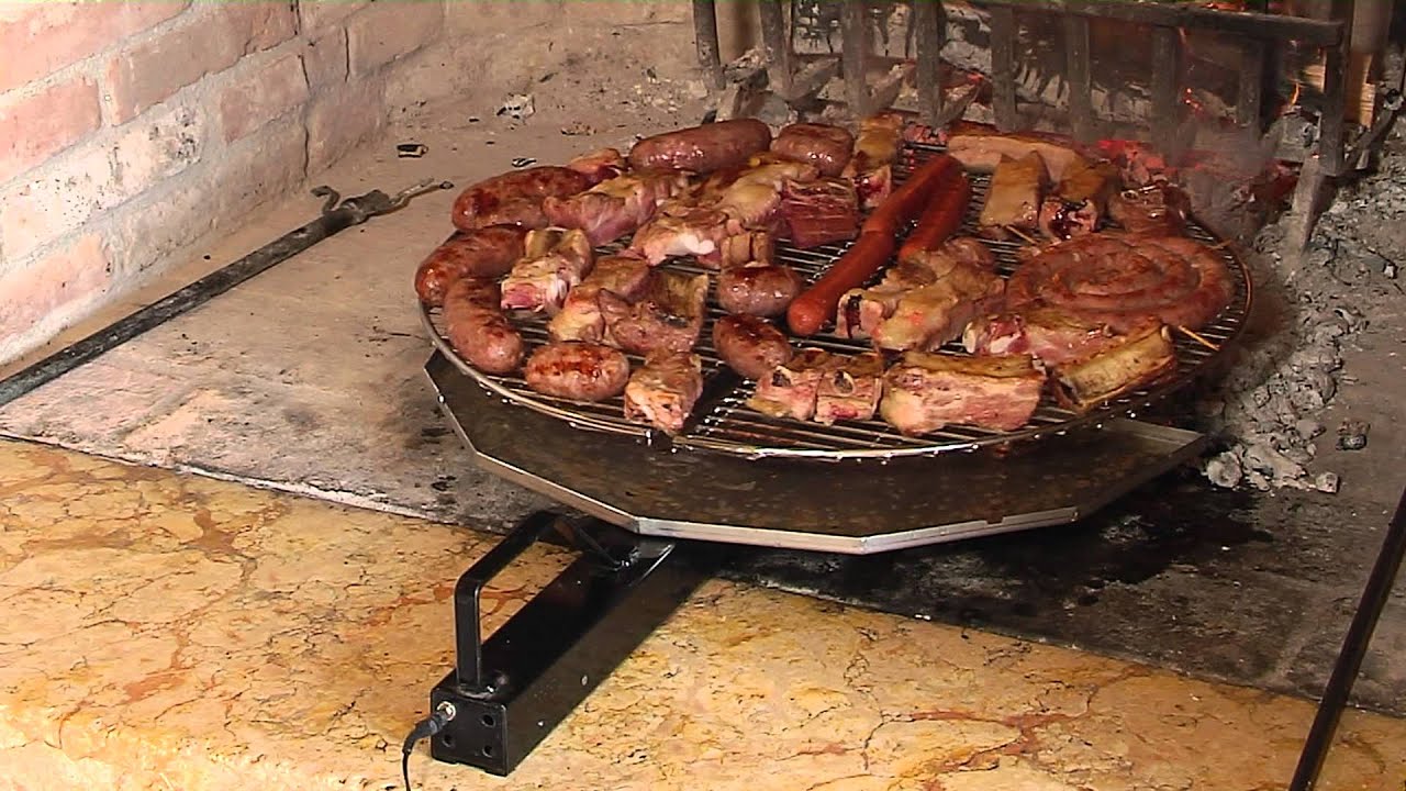 The first motorised grill Made in Italy - YouTube
