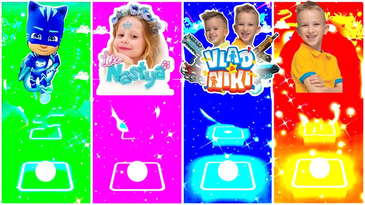 Pj Masks Catboy 🆚 Like Nastya 🆚 Vlad And Niki 🆚 Vlad And Niki Exe 🎶 Who ...