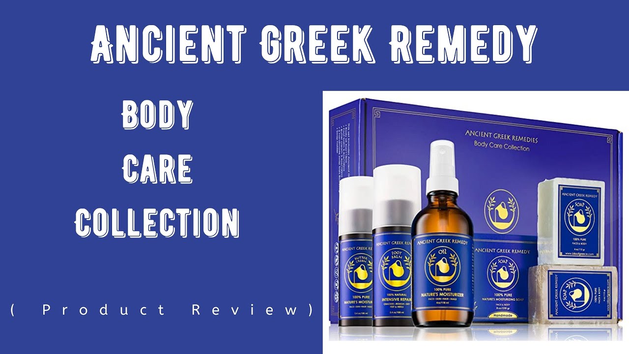 Ancient Greek Remedy: Body Care Collection (Product Review) - YouTube