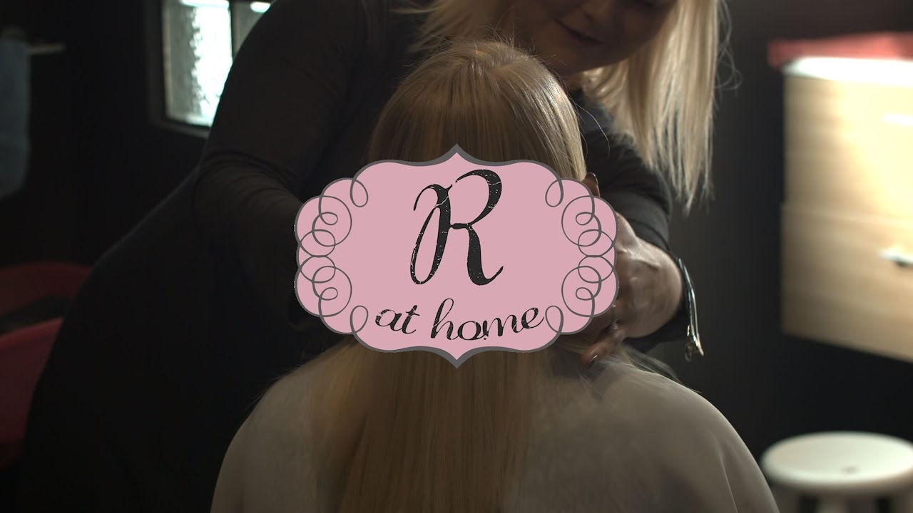 R at Home - Coiffeuse à domicile - YouTube