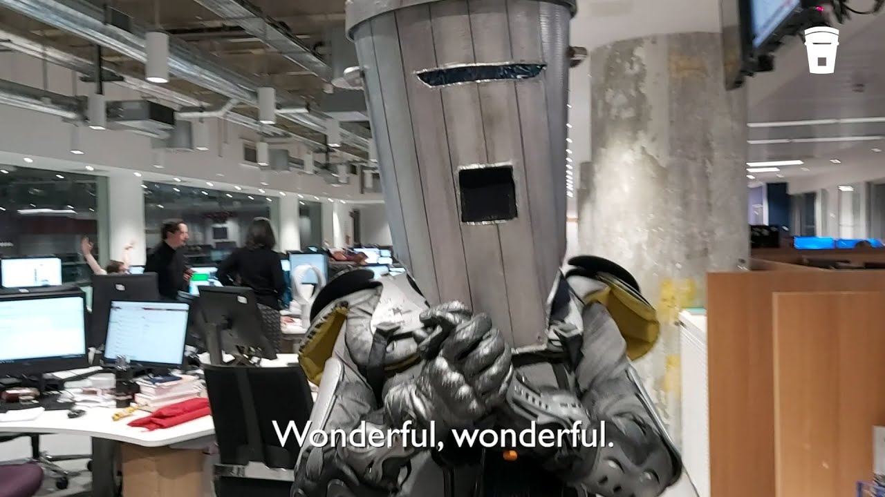 Count Binface inside Channel 4 News - YouTube