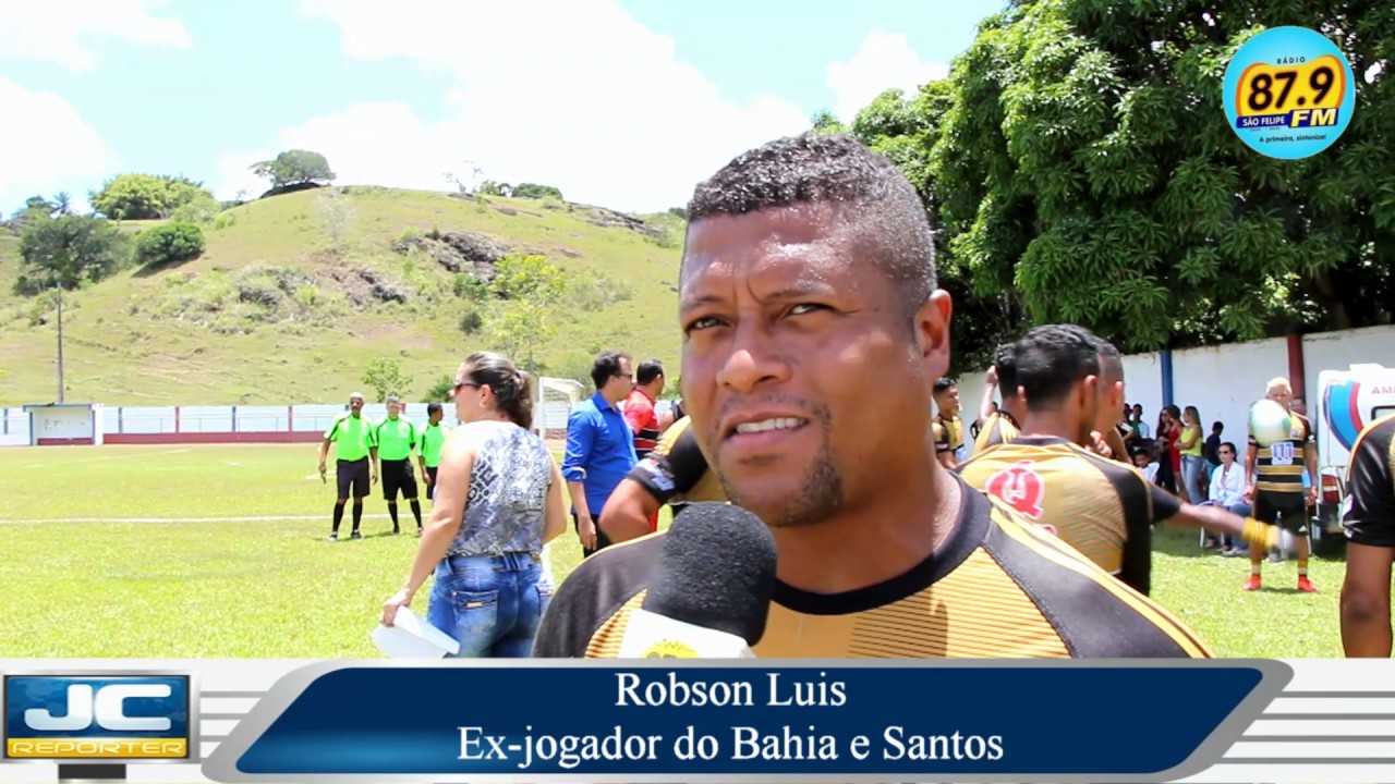 Robson Luis ex-jogador do Bahia e Santos prestigia evento esportivo em ...