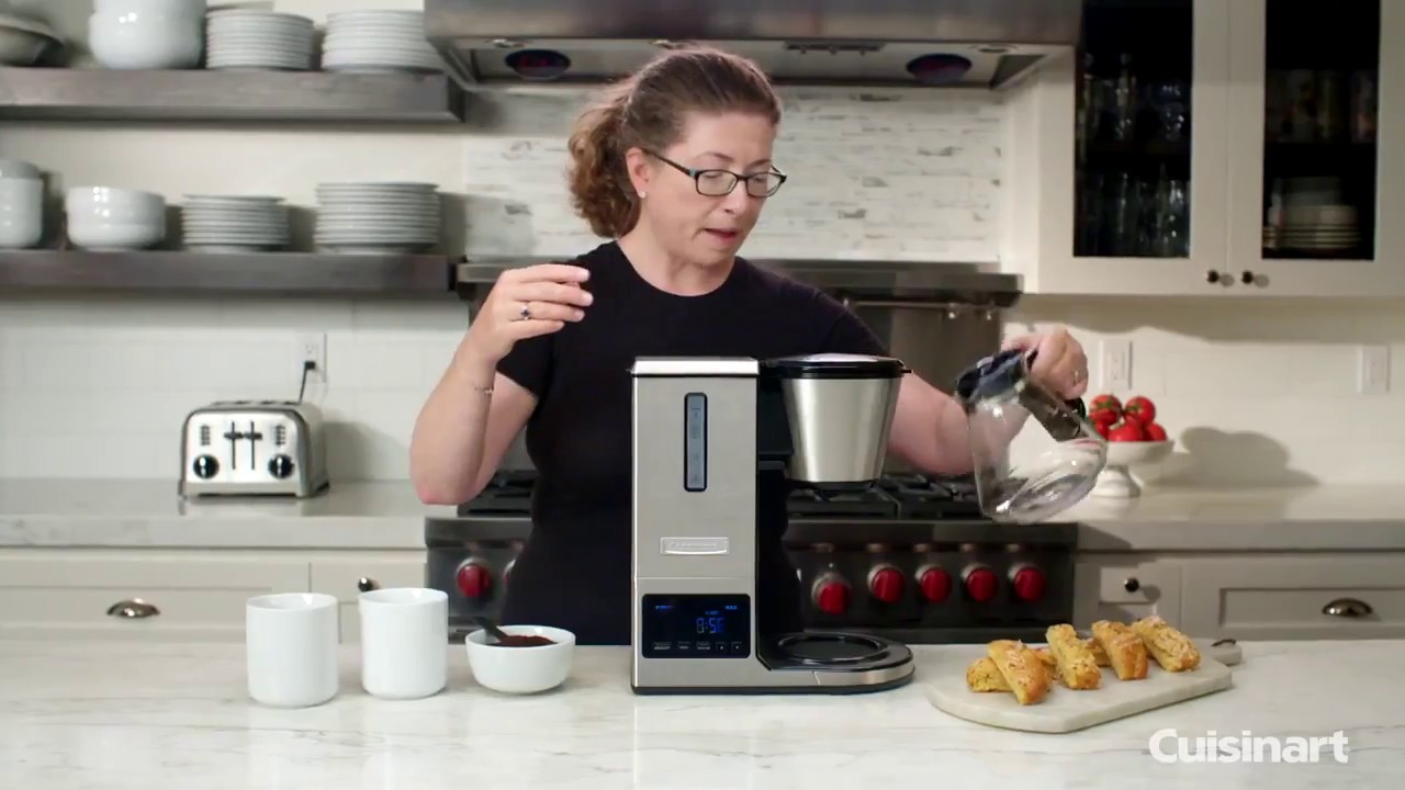 PURE PRECISION 8-CUP POUR-OVER COFFEE BREWER (CPO-800C) - YouTube