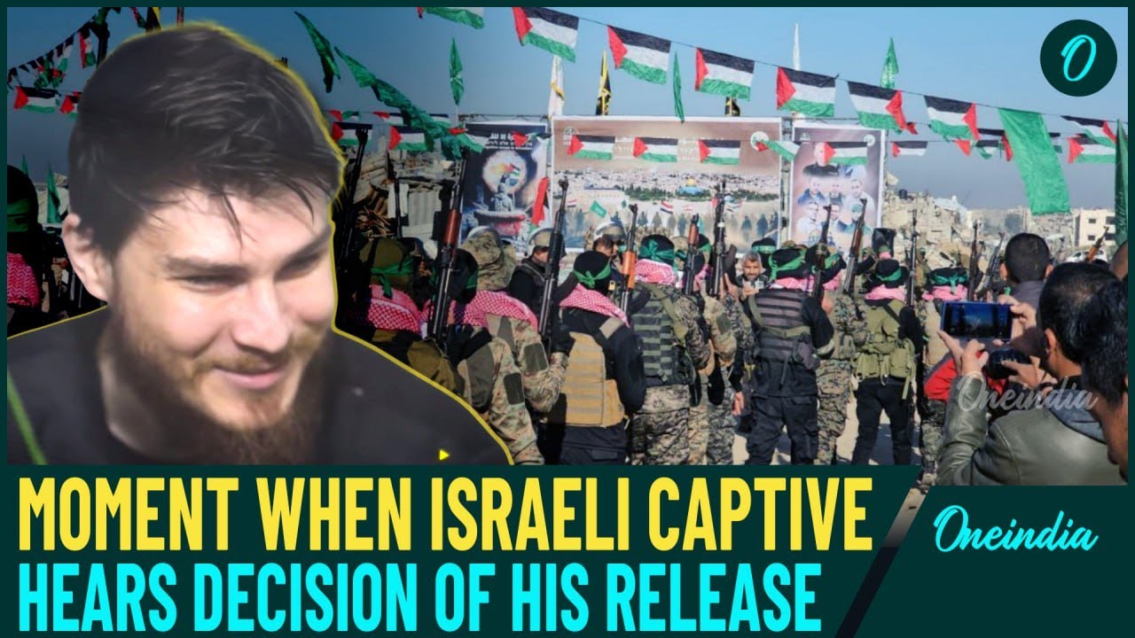 Watch: Heartwarming Moment When Hamas Tells Hostage ALEXANDER TURBANOV Decision of Release - YouTube