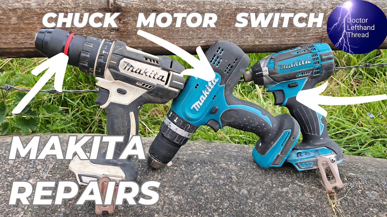 Trio of Makita Repairs – Switch, Chuck & Motor Replacements! | DTD152 ...