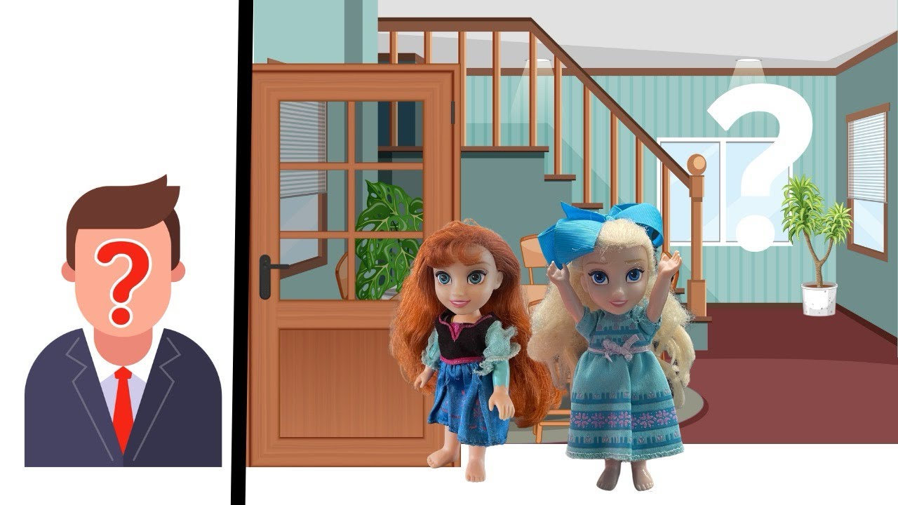 Don’t open the door for strangers! Elsia and Annia learn not to open ...