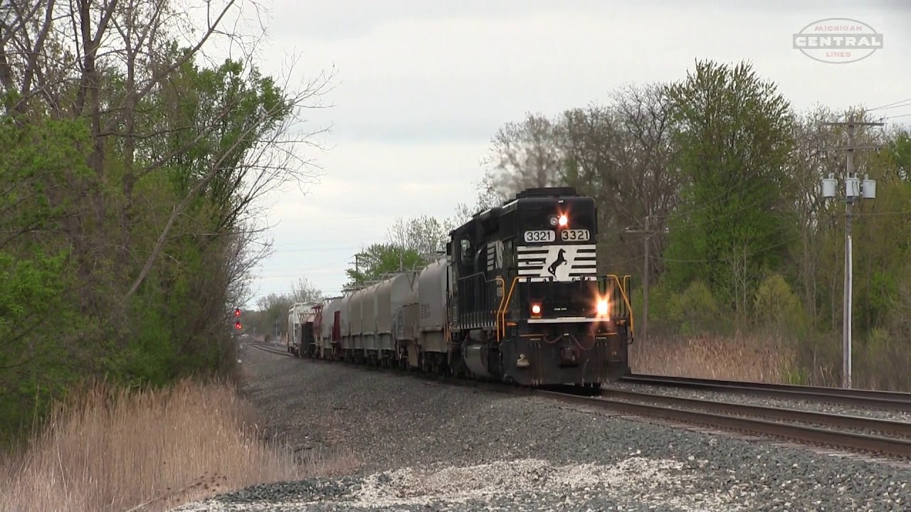 Amtrak trains and Norfolk Southern with a Caboose! - YouTube