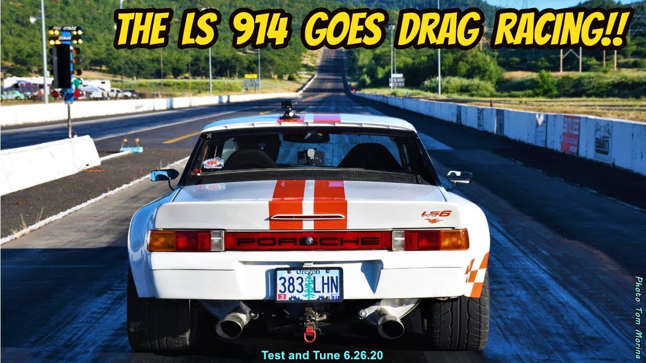 LS Powered Porsche 914 hits the Drag Strip! Medford Dragstrip 6-26-2020 ...