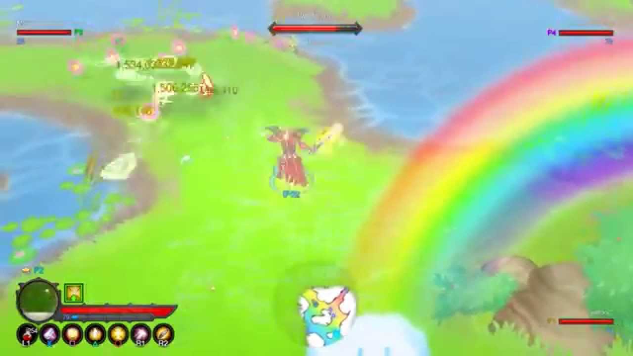 Diablo 3 PS4 Secret Level WHIMSYSHIRE (rainbow/unicorn/teddybear level ...